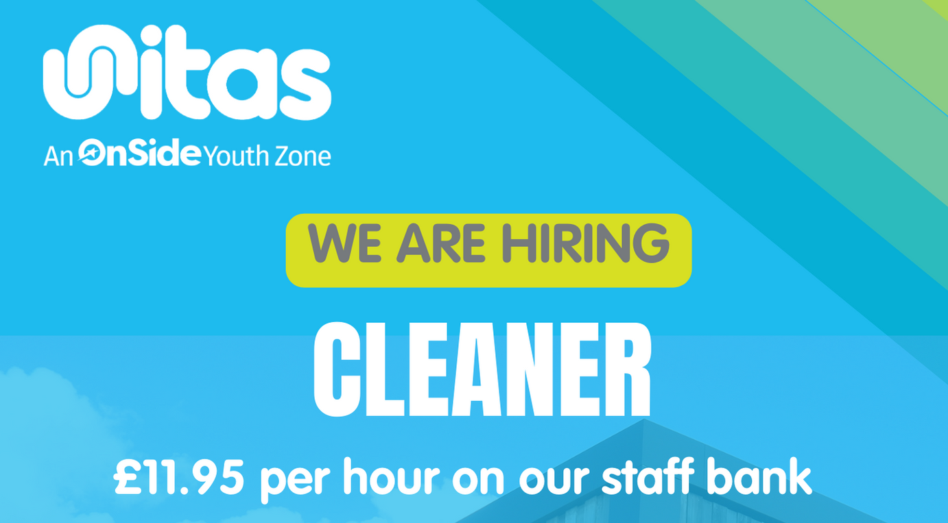 Vacancy Open - Cleaner (Bank Staff) - Unitas Youth Zone